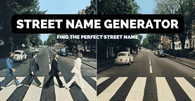 Official Street Name Generator | Free Tool You’ll Love