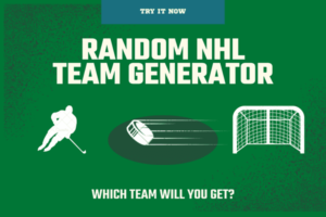Random NHL Team: Use The Best NHL Team Generator Now