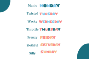 The Weekday Name Generator: Get Names for Days of the Week