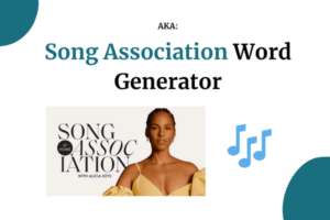 The Official Random Word Generator for Songs: Try it Now 🎶