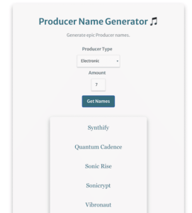The Official Producer Name Generator: Awesome DJ Names Now