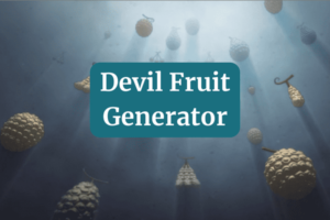 Official Random Devil Fruit Generator: Get the Best Name Now